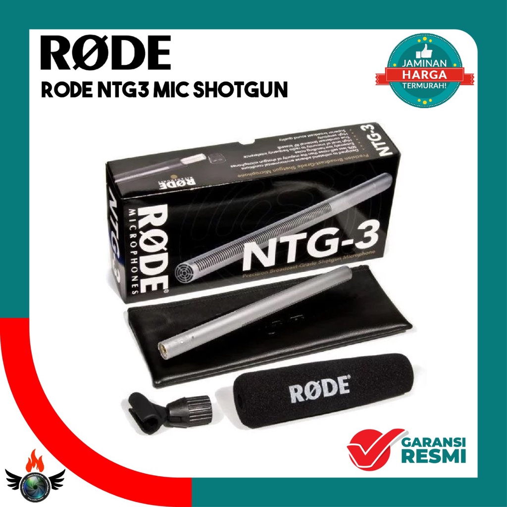 Jual RODE NTG3 Microphone NTG 3 Mic Shotgun NTG-3 | Shopee Indonesia