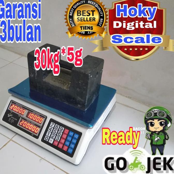 Jual PROMO SHOPEE TIMBANGAN BUAH DIGITAL DAIJIN 30KG (KODE 007 ...