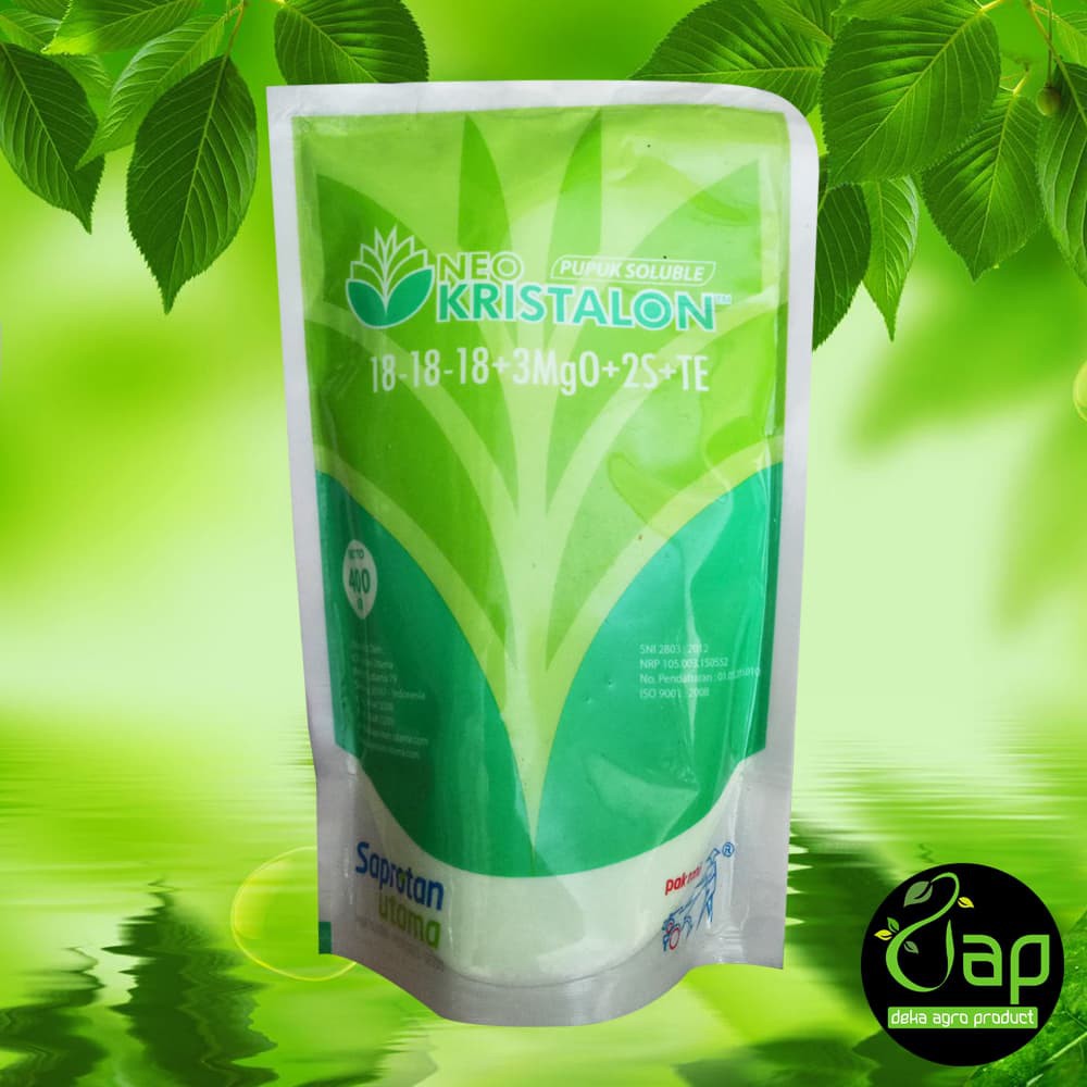 Jual PUPUK SOLUBLE NEO KRISTALON 18-18-18+3MgO+25+TE 400GRAM - FASE ...