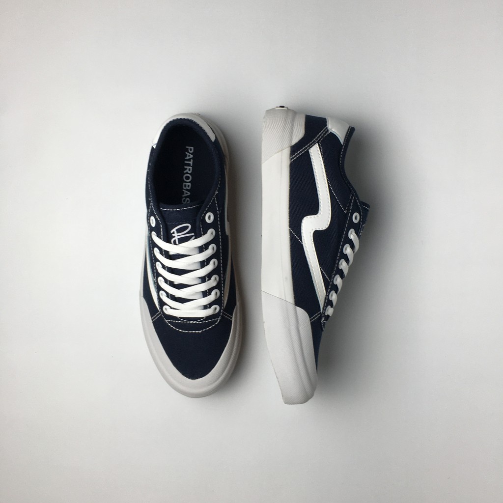 Jual Patrobas Ivan Black White Low Original 100% | Shopee Indonesia