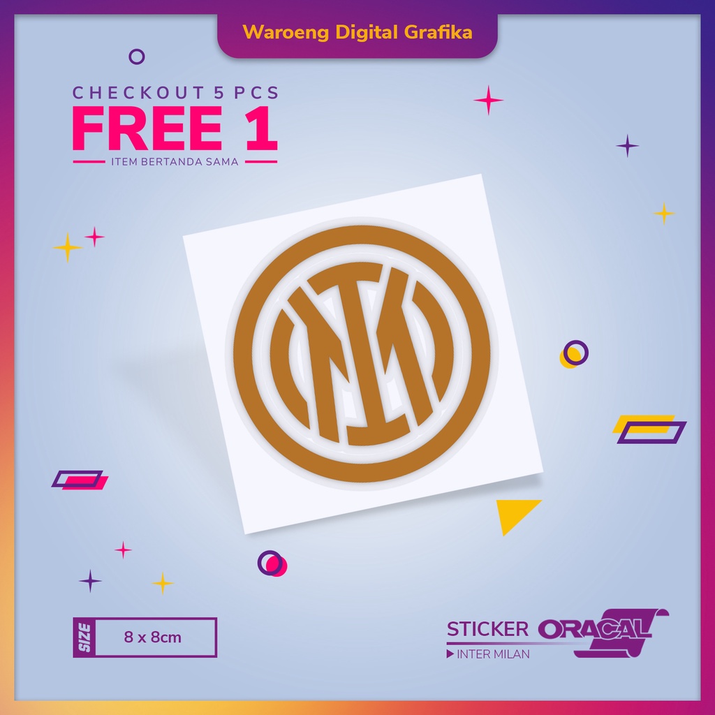Jual Sticker Inter Milan Terbaru Musim 2021-2022 | Cutting Sticker ...