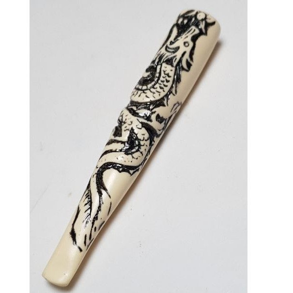 Jual Pipa rokok gading ukir naga replika | Shopee Indonesia