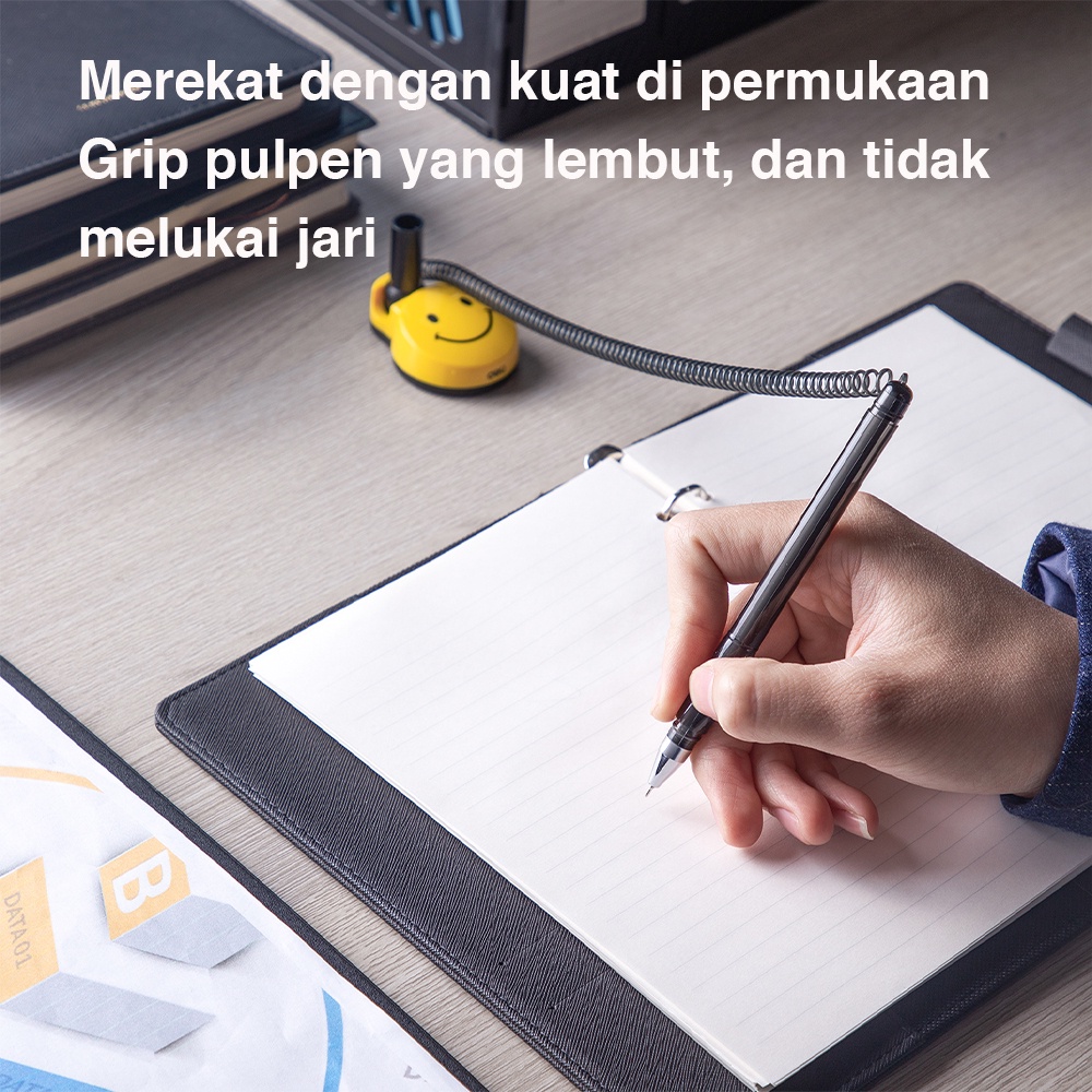 Jual Deli Desk Ballpoint Pulpen Meja 0,7mm Tinta Hitam/Biru Untuk ...