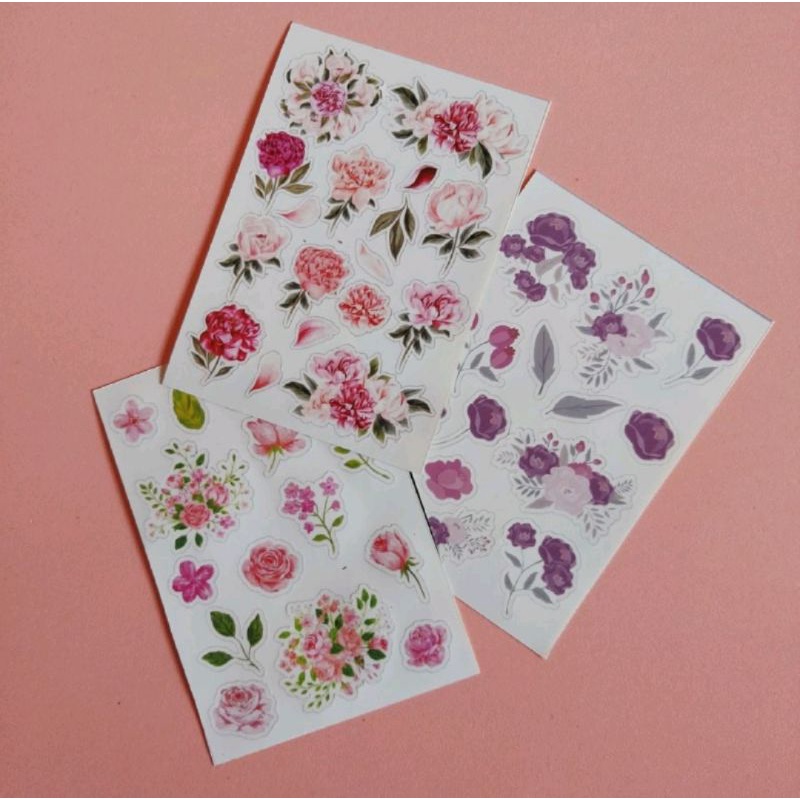Jual STIKER AESTHETIC BUNGA STICKER AESTHETIC TUMBBLR BUNGA | Shopee ...