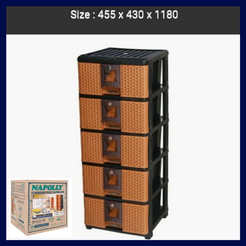 Jual CONTAINER DRAWER/LACI SUSUN/LACI DRAWER/PLASTIK/NAPOLLY | Shopee ...