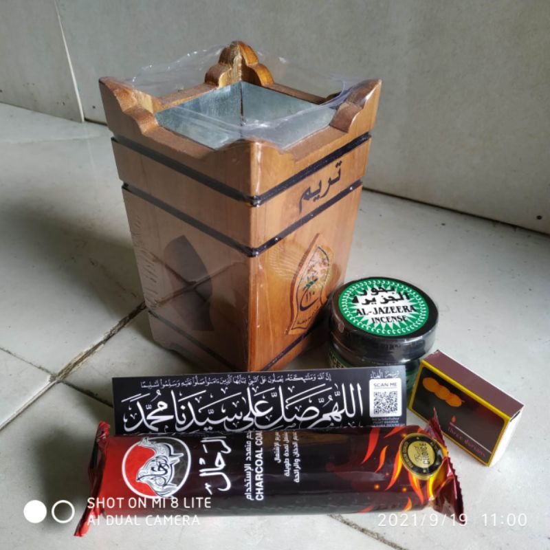 Jual PAKET LENGKAP BUHUR AL MAGHRIBI DUPA KEMENYAN ARAB GRARIS STICKER ...