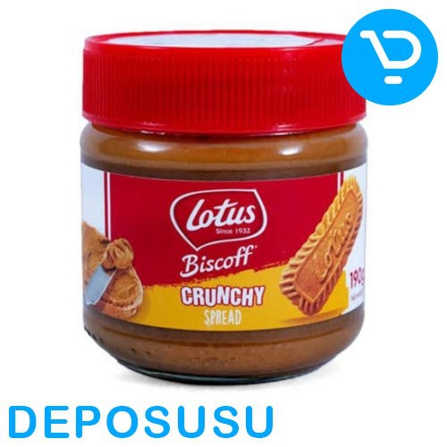 Jual selai LOTUS BISCOFF JAM CRUNCHY 190g | Shopee Indonesia