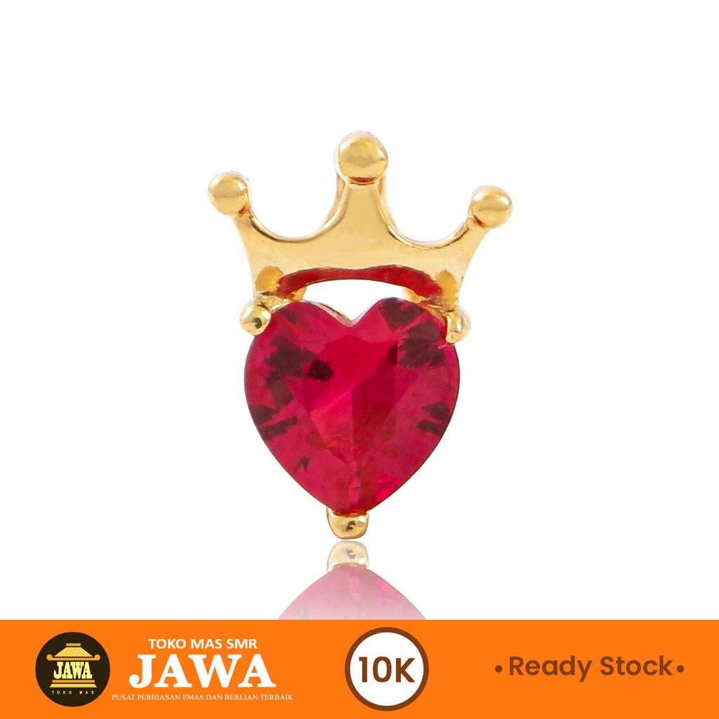 Jual Liontin Emas Crowny Kadar 10K Toko Mas Jawa | Shopee Indonesia