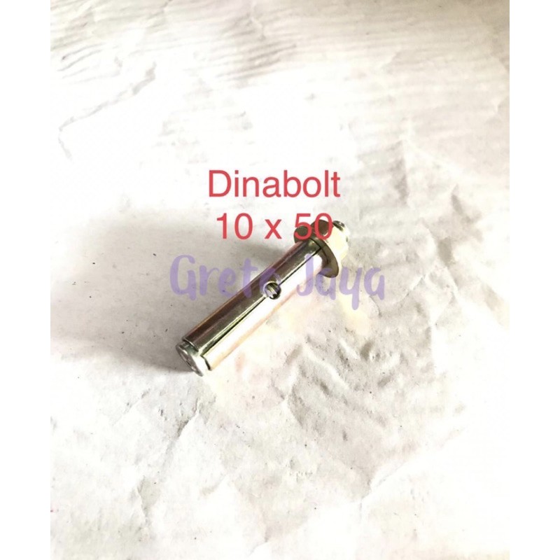Jual ( 10 x 50 ) Baut Dinabolt M10 Dinabol Dynabolt Beton Tembok 10x50 ...