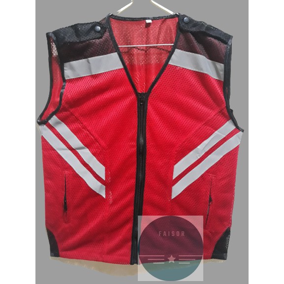 Jual Rompi Jaring Merah - Rompi Scotlight | Shopee Indonesia