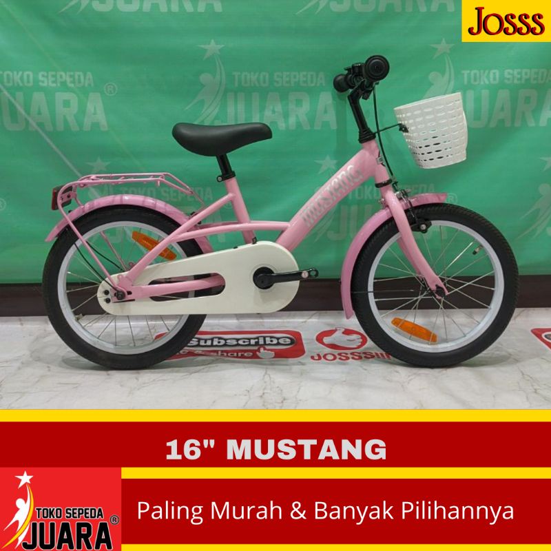 Jual SEPEDA ANAK MUSTANG MINI 16 | Shopee Indonesia