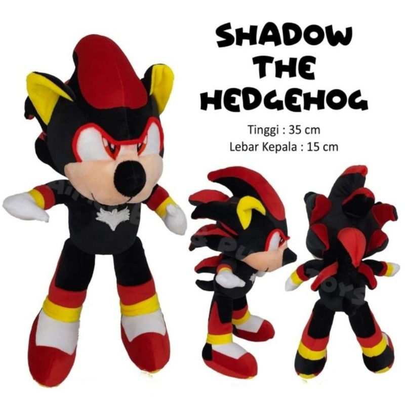 Jual Boneka Sonic the Shadow/Hedgehog | Shopee Indonesia