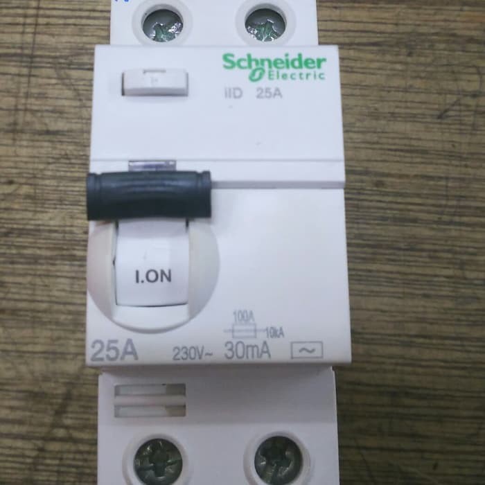 Jual Schneider ELCB RCCB ACTI9 IID 2P 25A 30MA AC-TYPE RESIDUAL C A9R71225 | Shopee Indonesia