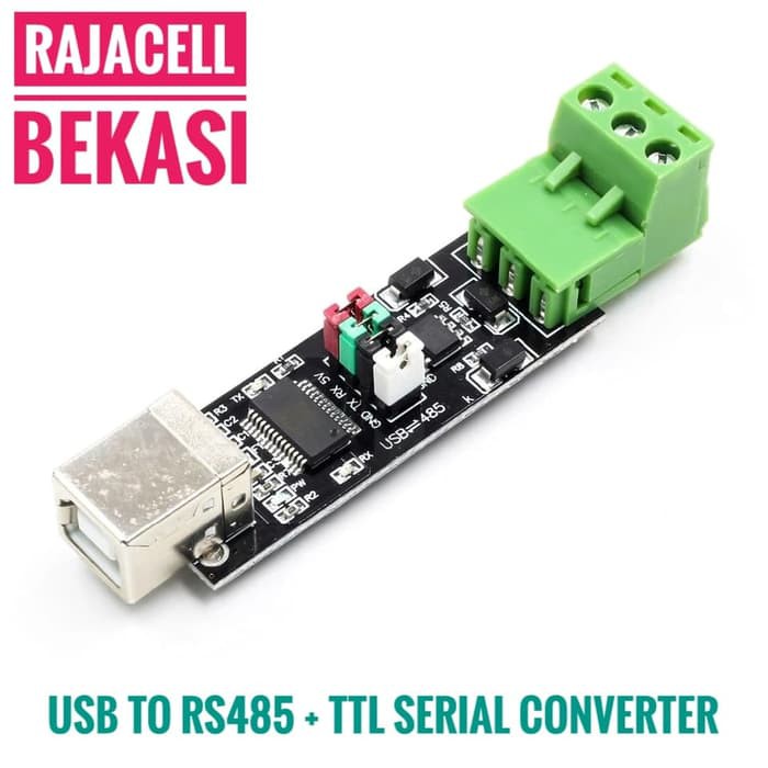 Jual USB to RS485 + TTL Serial Converter Module dengan Double ...