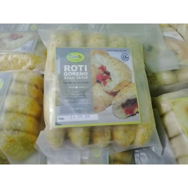 Jual roti goreng diva ayam sayur | Shopee Indonesia