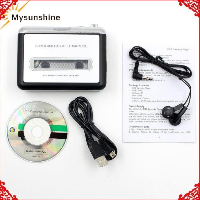 Jual Kaset Pita Portabel Mengkonversi MP3 Player Converter Audio ...