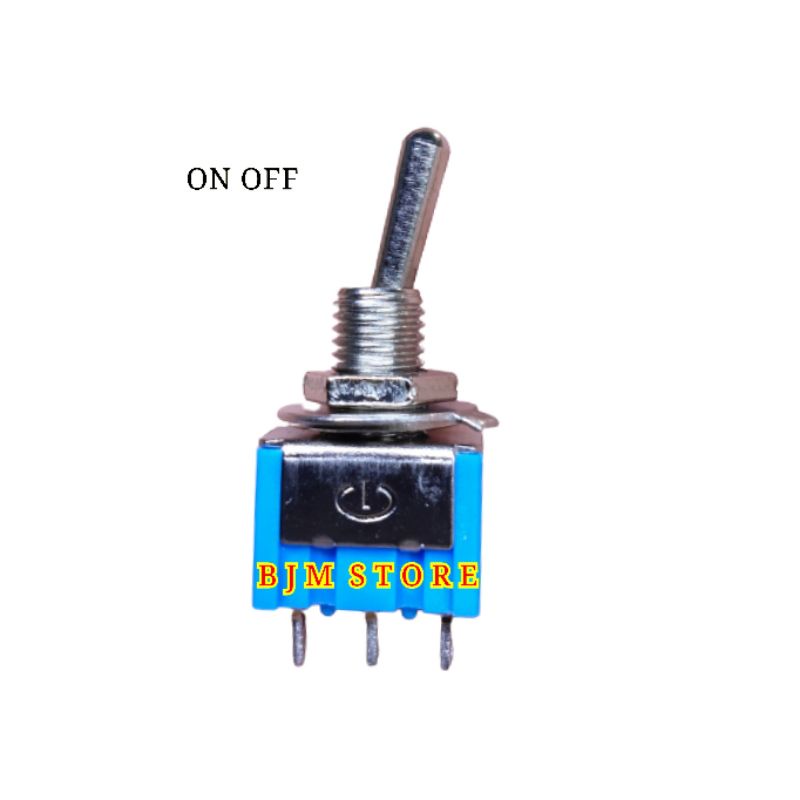 Jual Saklar Toggle 3pin - Switch Togel 3pin - 3 Kaki Kecil ON - OFF ...