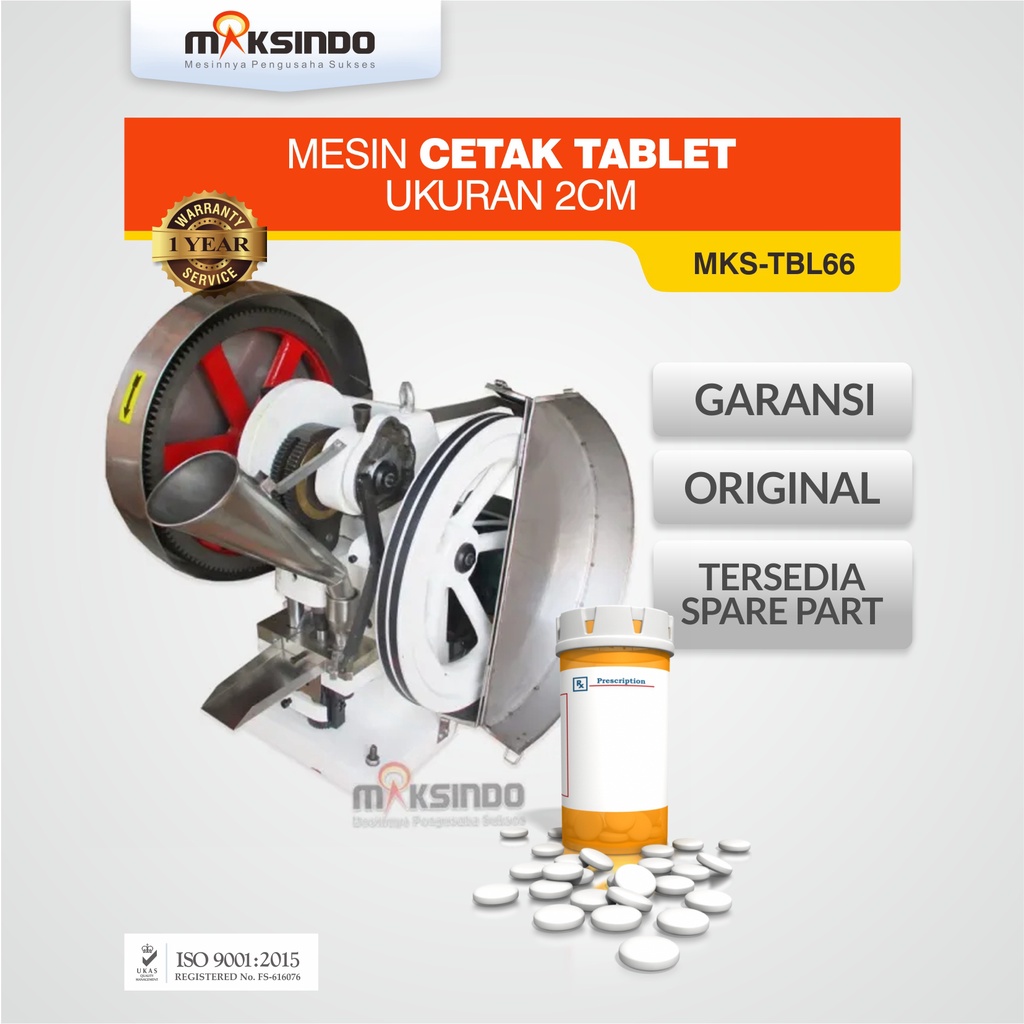 Jual Mesin Cetak Tablet Ukuran 2cm MKS-TBL66 | Shopee Indonesia