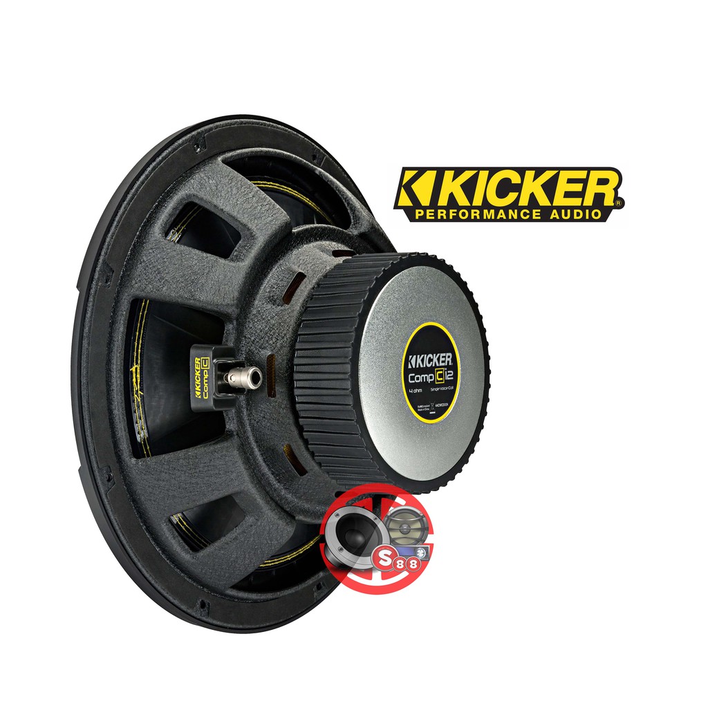 Jual Kicker Comp C12 SVC Subwoofer 12 inch 600W Peak Power | Shopee ...
