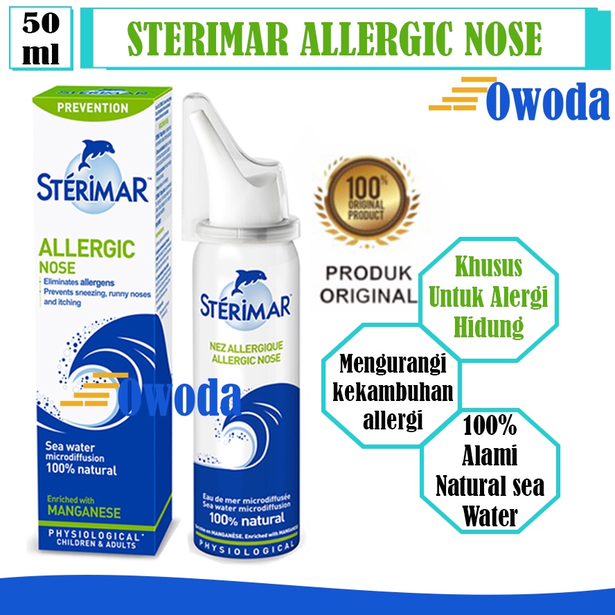 Jual Sterimar Allergic Nose 50ml - Sterimar buat Alergi Hidung | Shopee ...