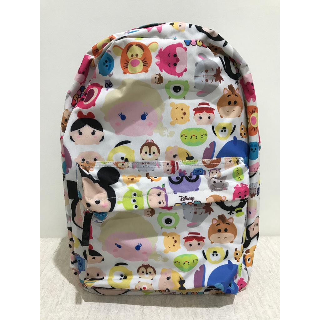 Jual TAS BACKPACK RANSEL DISNEY TSUM TSUM ORIGINAL WARNA PUTIH ...