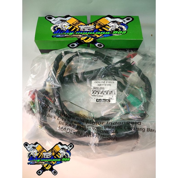 Jual KABEL BODY NINJA 150 SS SUPER KIPS ORIGINAL KAWASAKI (SOKET KIPROK ...