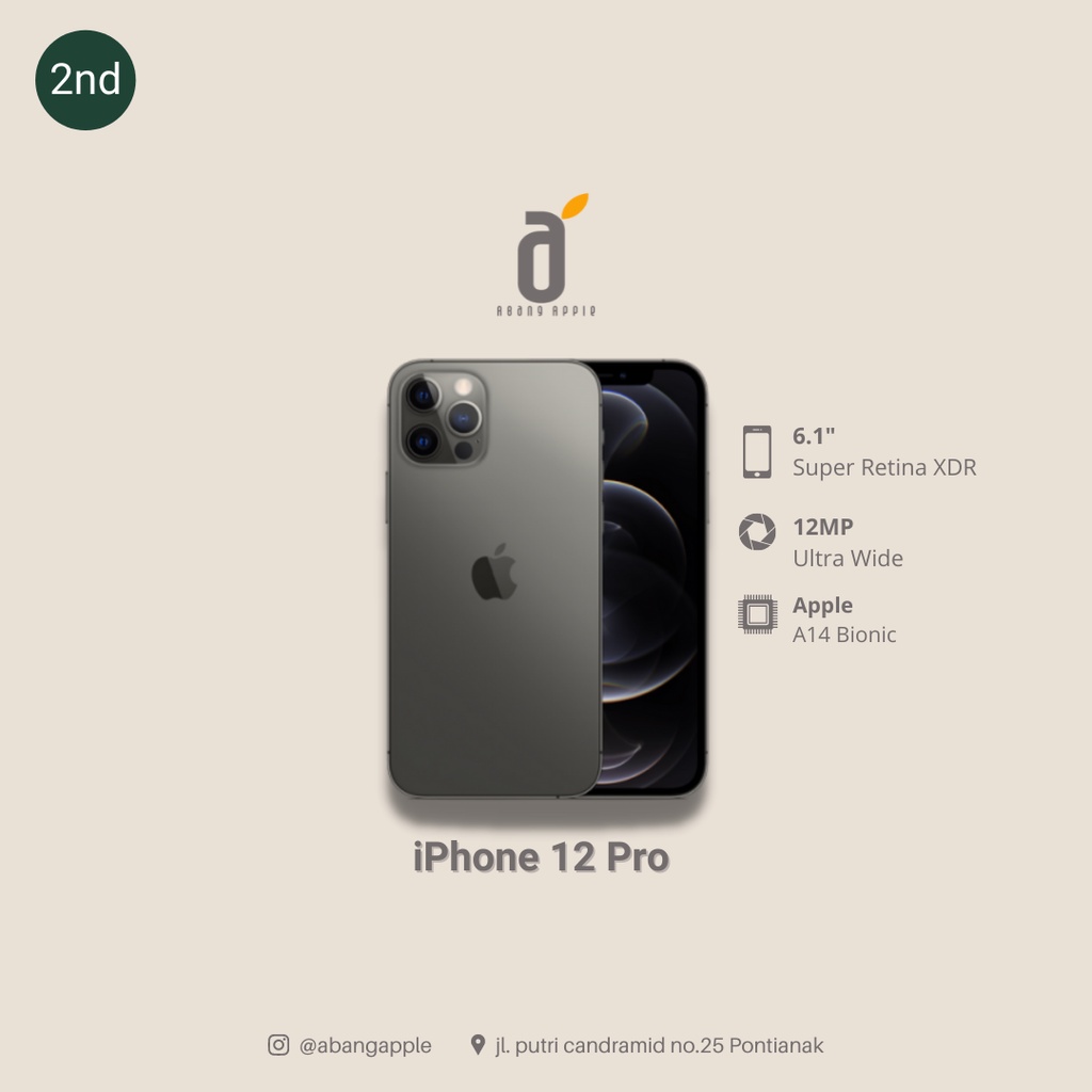 Jual iPhone 12 Pro (second) | Shopee Indonesia