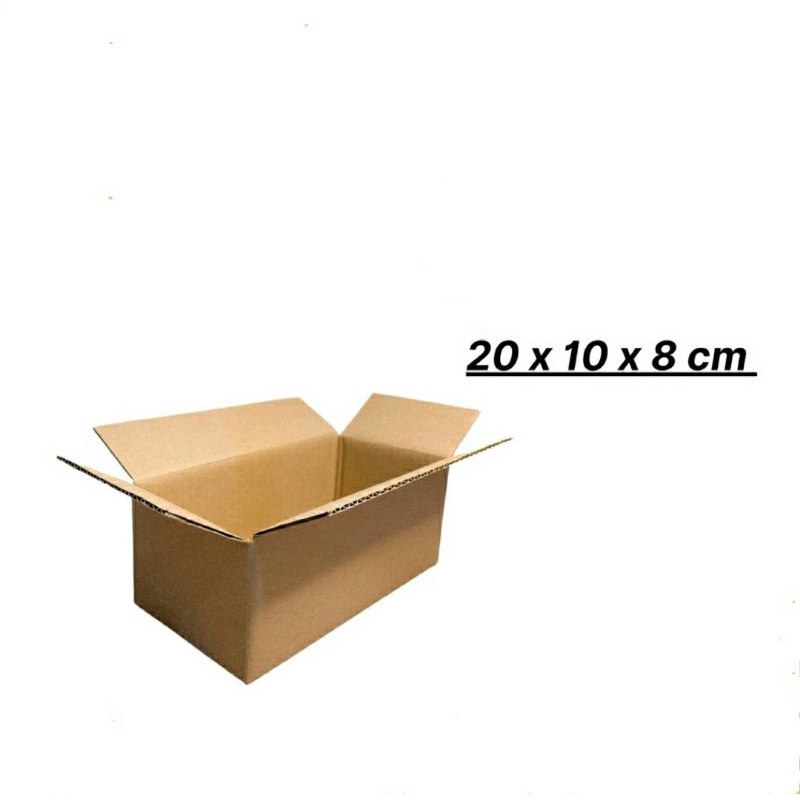 Jual KARDUS BOX PACKAGING UK 20X10X8 CM | Shopee Indonesia