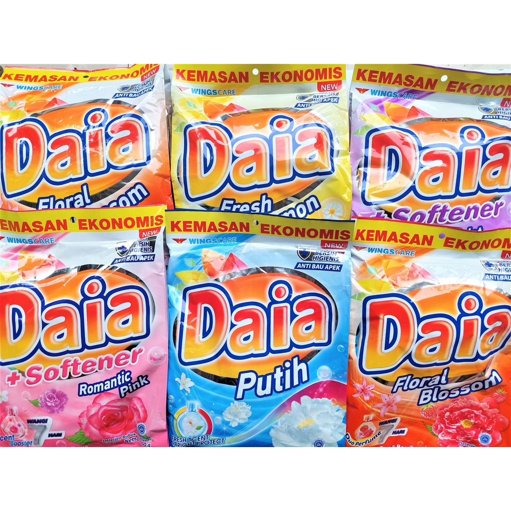 Jual DAIA Deterjen Bubuk 500gr / DAIA KEMASAN 10.000 | Shopee Indonesia