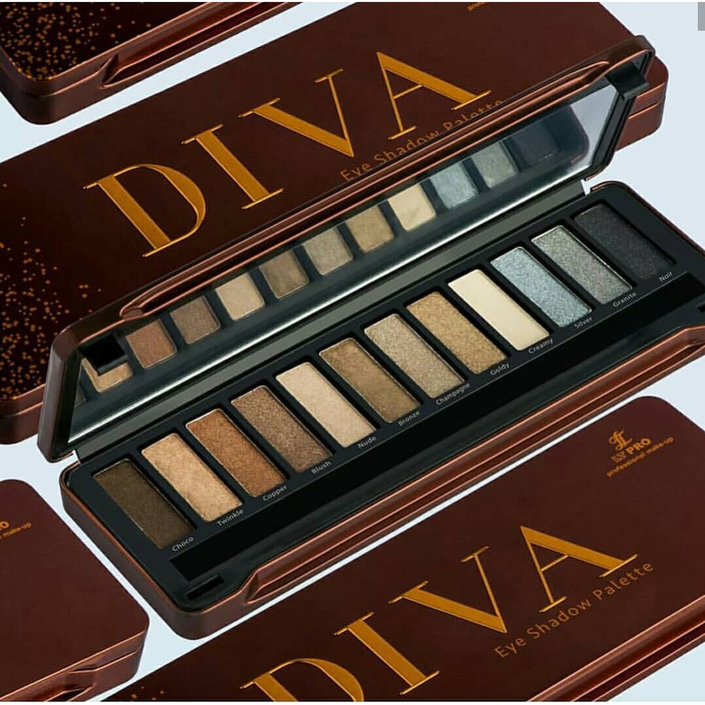 Jual LT PRO DIVA EYE SHADOW PALETTE | Shopee Indonesia