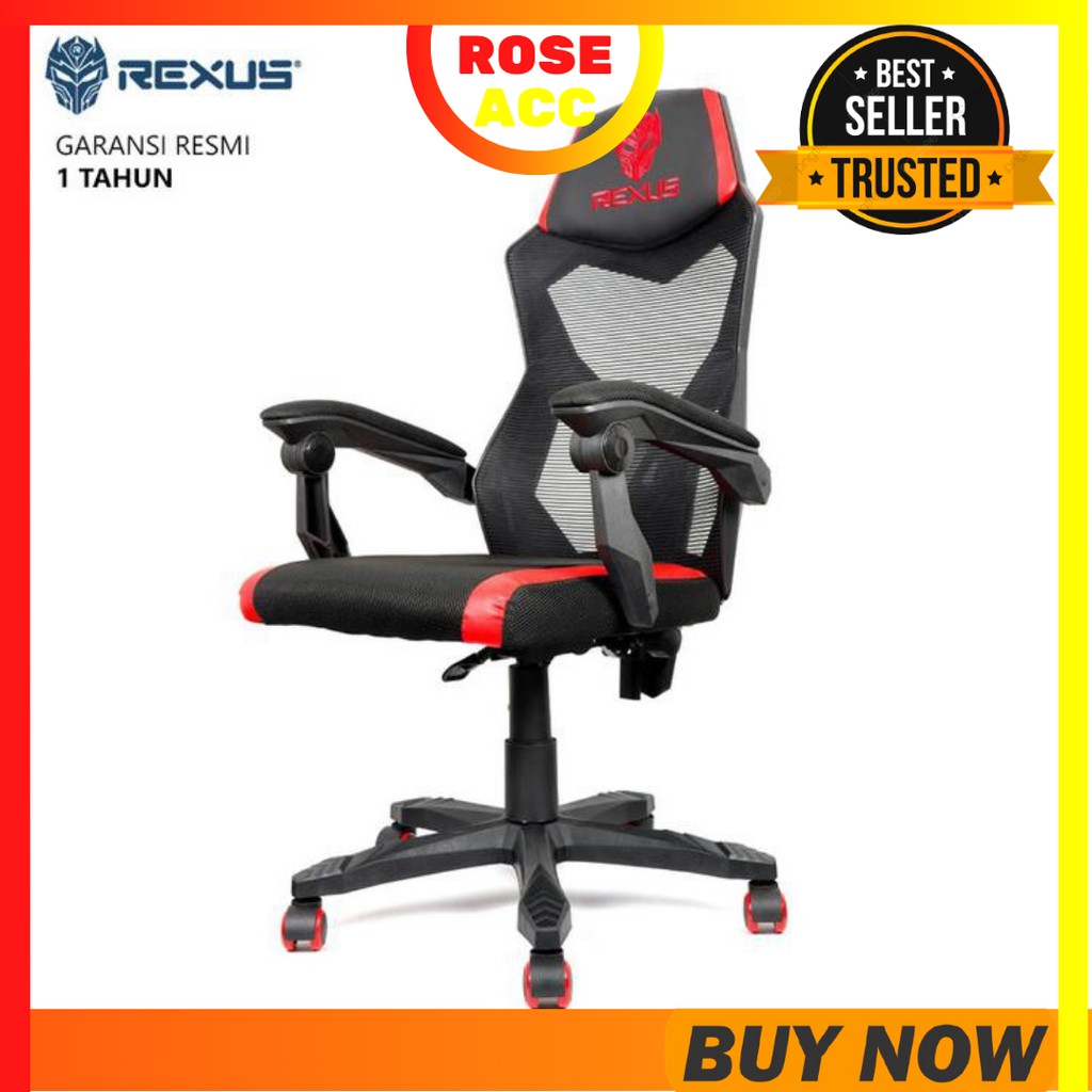 Jual Rexus R50 Kursi Gaming Chair - Merah microSD Card | Shopee Indonesia