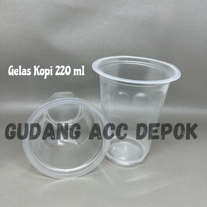 Jual Gelas Aqua Gelas Kopi Merek Grape Cups Anggur 1roll isi 50 buah ...