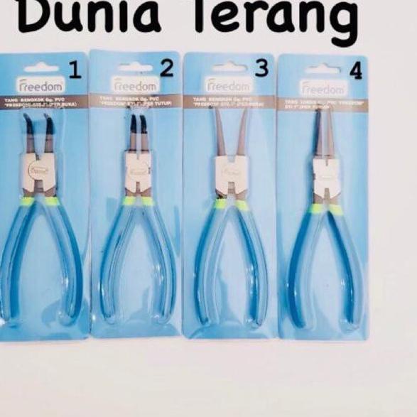 Jual Tang Ring Per FREEDOM Gg Pvc Circlip Pliers Snapring Lurus Bengkok ...