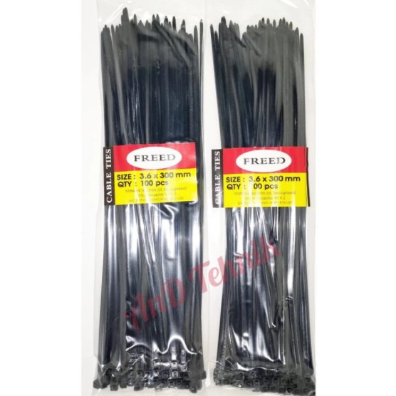 Jual Kabel Ties 30cm/Kabel Tis 300mm/Cable Tie 300mm/Insulock Hitam ...