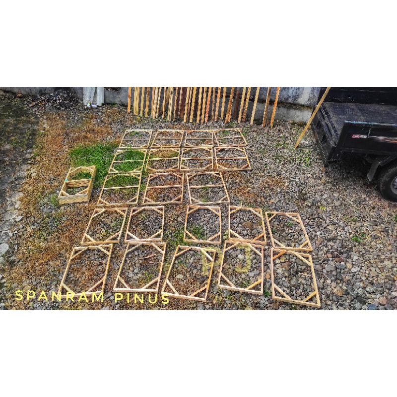 Jual Spanram Kayu Ukuran Besar 100×100 & 60 x 120 cm / Bingkai / Frame ...