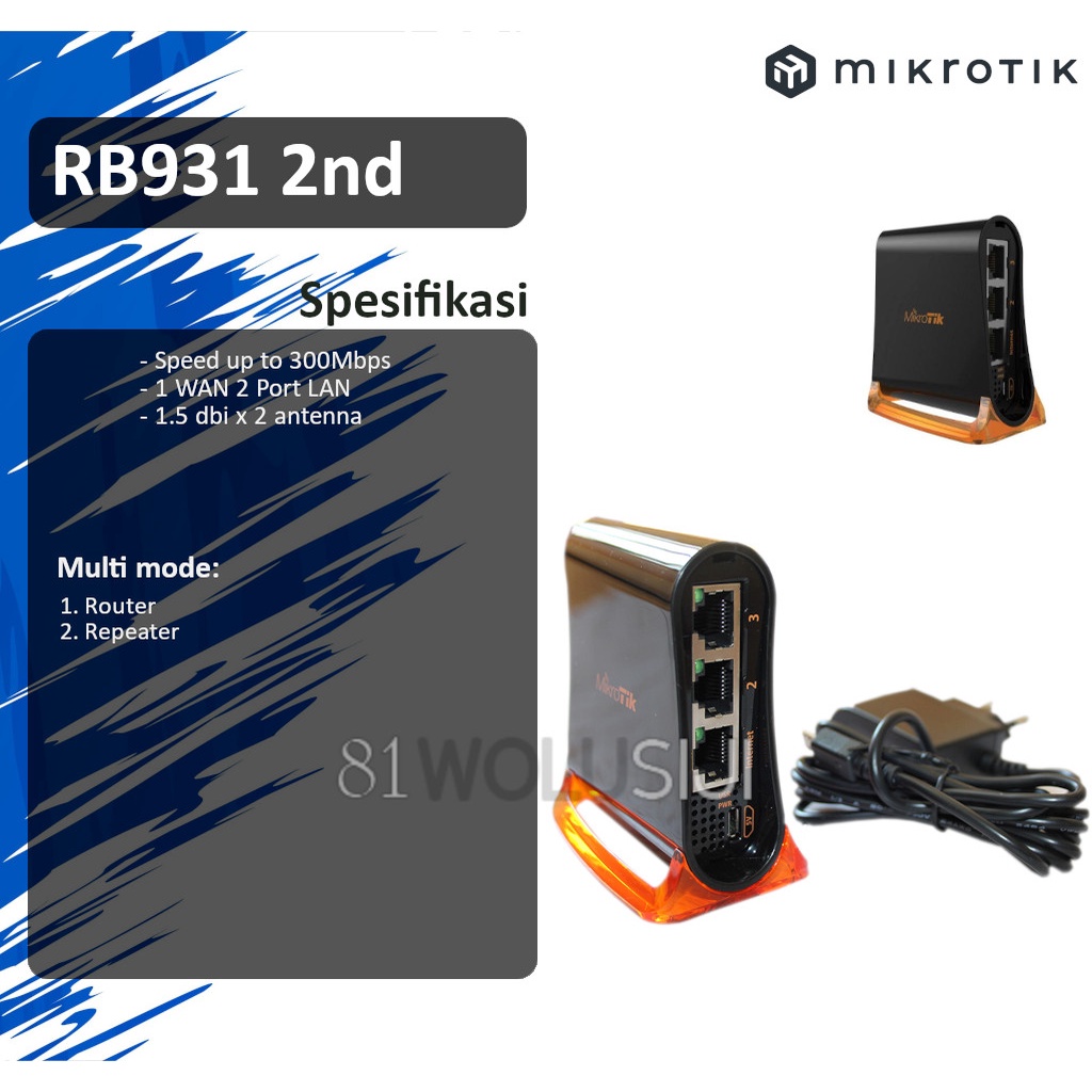 Jual Mikrotik Mini Router Wireless RB931-2nD (hAP-Mini) | Shopee Indonesia
