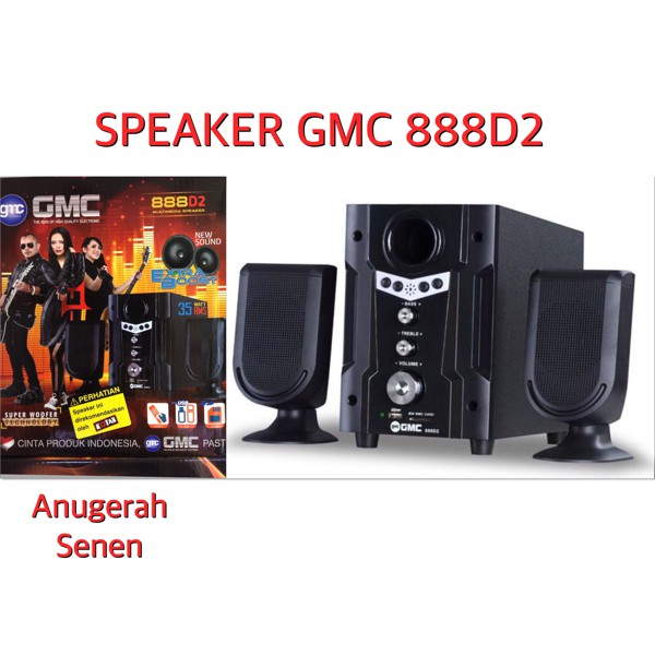 Jual SPEAKER AKTIF GMC 888D2 | Shopee Indonesia
