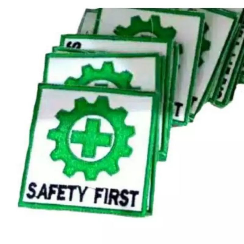 Jual BEDGE BET SAFETY FIRST K3 / LOGO K3 / ATRIBUT K3 / EMBLEM / PATCH / PATCHES / BEDGE K3 ...