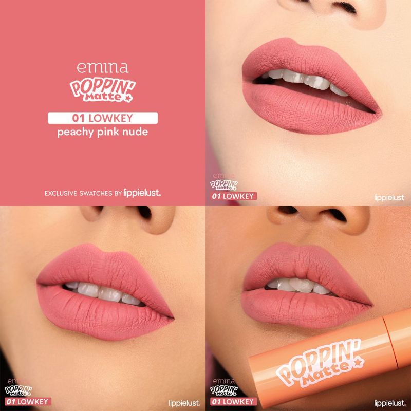 Jual Emina Poppin Matte (01 Lowkey) | Shopee Indonesia