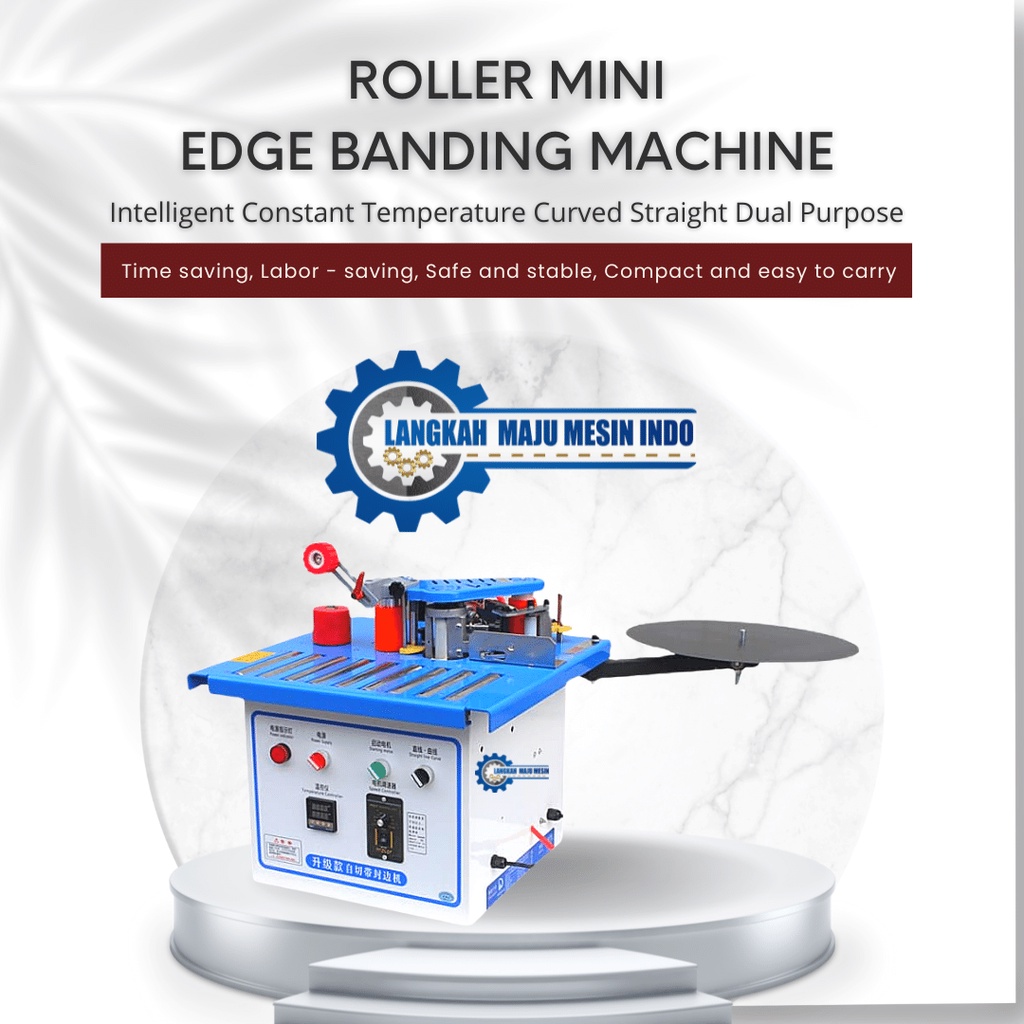 Jual Mini Roll Edge Banding Machine // Mesin Edge Banding / Mesin Roll ...