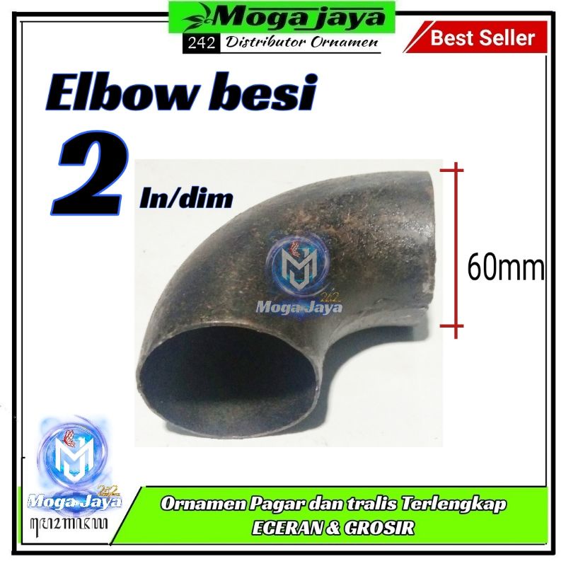 Jual elbow pipa besi 2 in keni las lbow 2in bukan sch bukan sgp ...