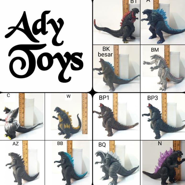 Jual (( BISA COD )) GODZILLA GOJIRA MONSTERS KING TOYS JAPANESE Anime ...