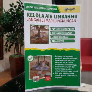 Jual Poster STBM Kelola Air Limbah, Sanitasi Total Berbasis Masyarakat ...
