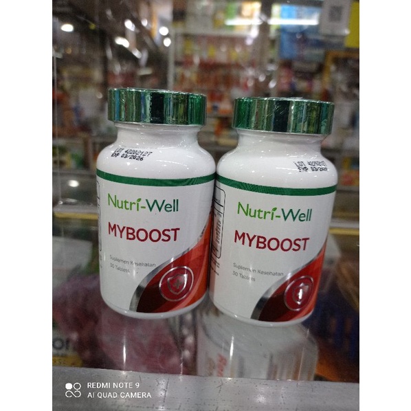 Jual Nutriwell MY BOOST isi 30 tablets | Shopee Indonesia