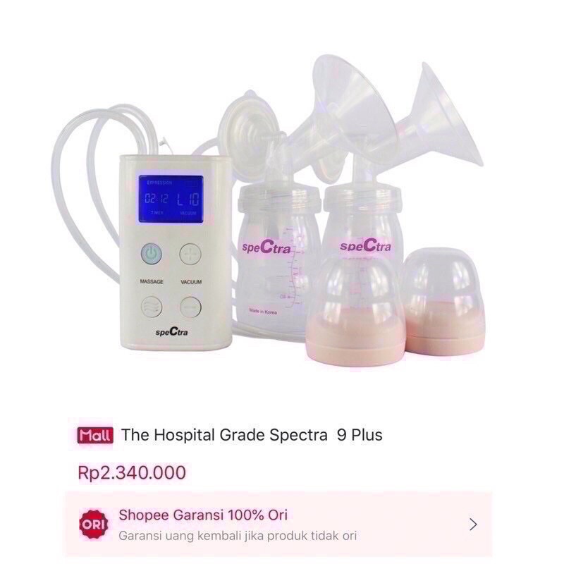 Jual [LIKE NEW] Garansi 2026 FULLSET NEW MOTOR Spectra Pump Pompa Asi 9 plus 9plus 9+ preloved ...