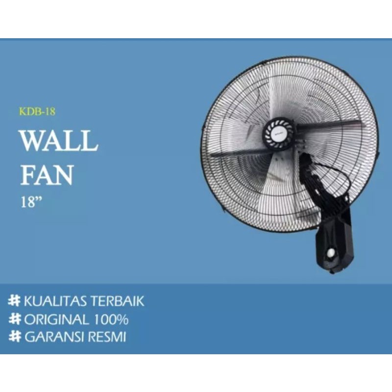 Jual Kipas Angin Dinding Besi Miyako 18 Inch KDB-18 (KDB18) | Shopee Indonesia