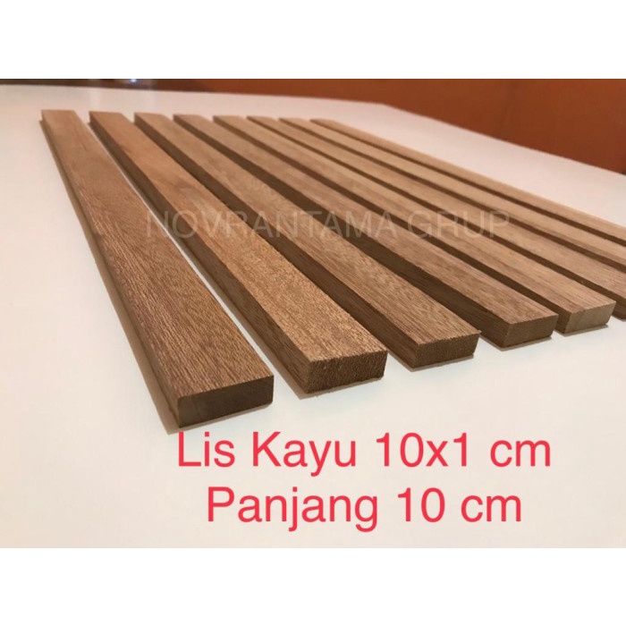 Jual Lis Kayu 10x1 cm Panjang 10cm, Lis Kayu 1x10 cm | Shopee Indonesia
