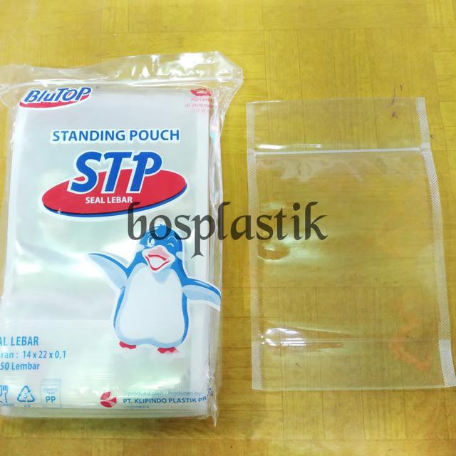 Jual Plastik Standing Pouch 14x22 Seal Lebar STP (Isi 50 pcs) | Shopee ...