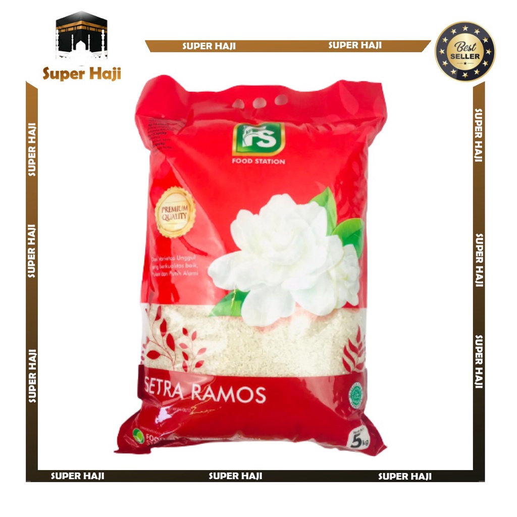 Jual FOOD STATION (BERAS MELATI SETRA RAMOS 5KG) | Shopee Indonesia