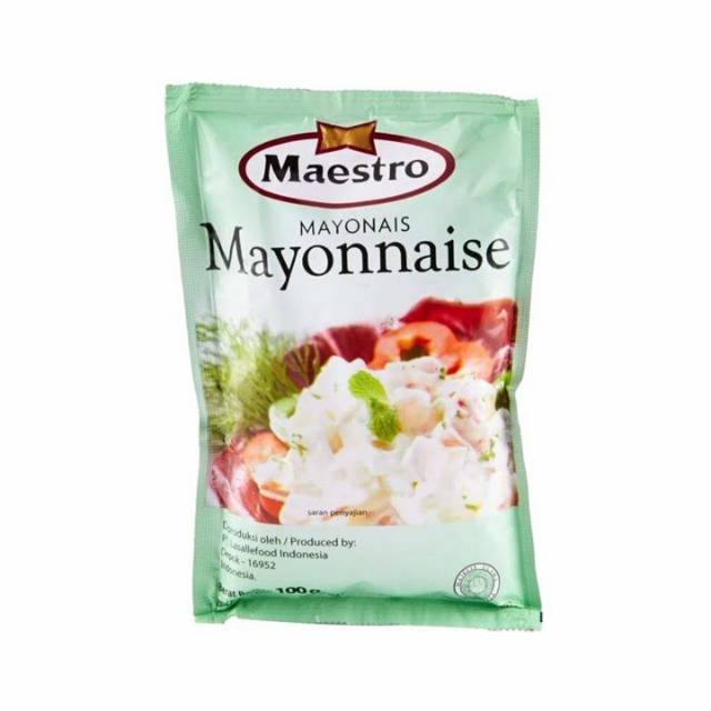 Jual Maestro mayonnaise 100 gr / mayonais mayones sachet | Shopee Indonesia